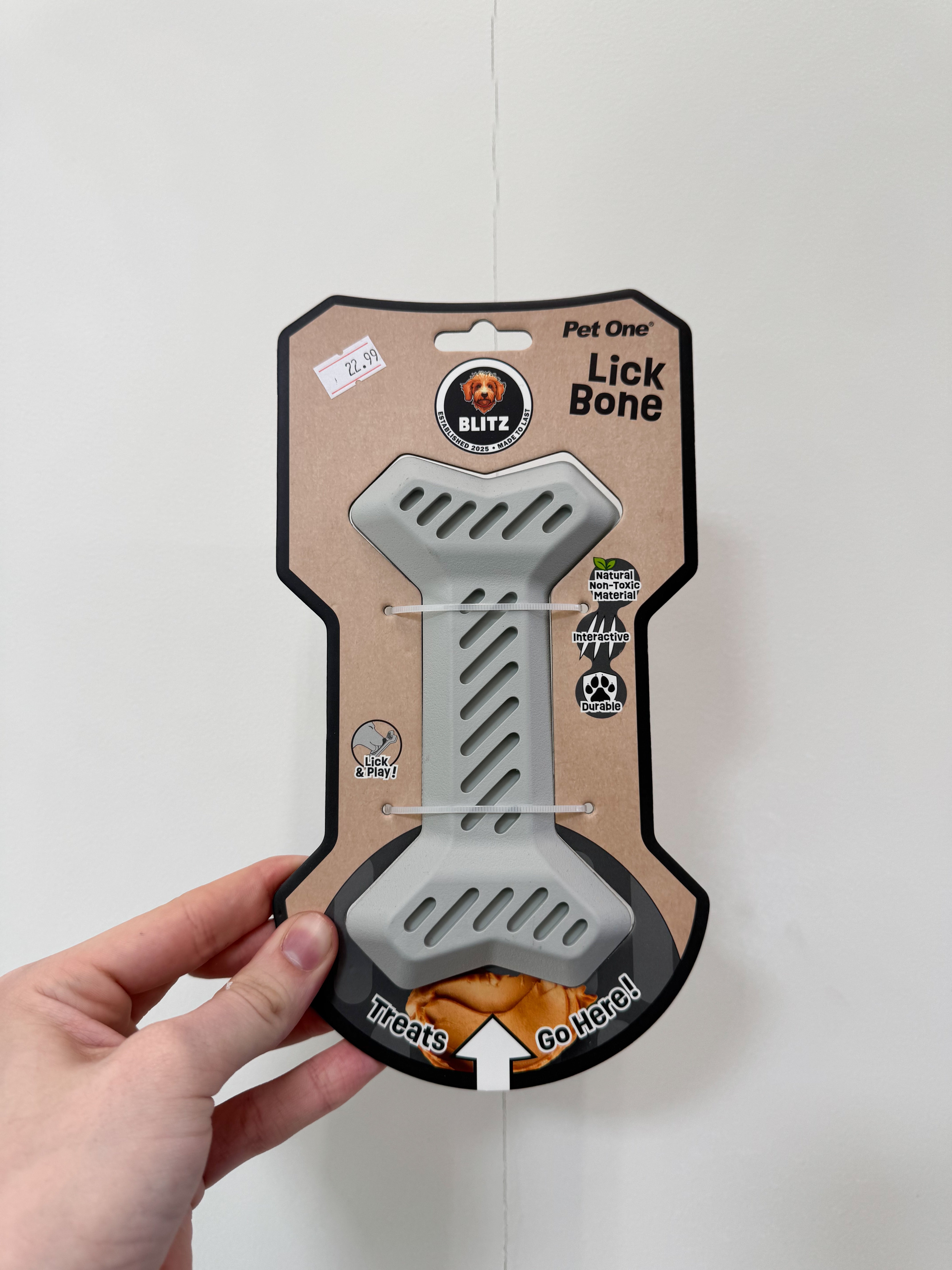 Lick Bone (Large) – Paws and Claws Manawatu